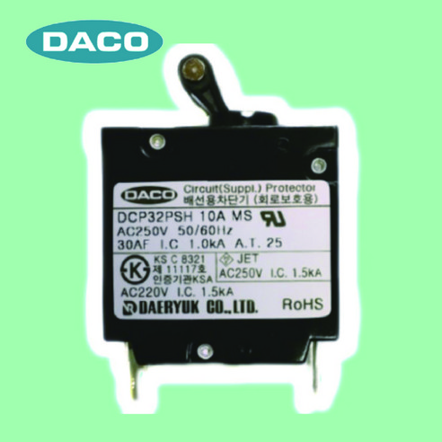 DACO DCP32PSH 회로보호용차단기 대륙차단기 - 기타전기설비부자재 | 쿠팡