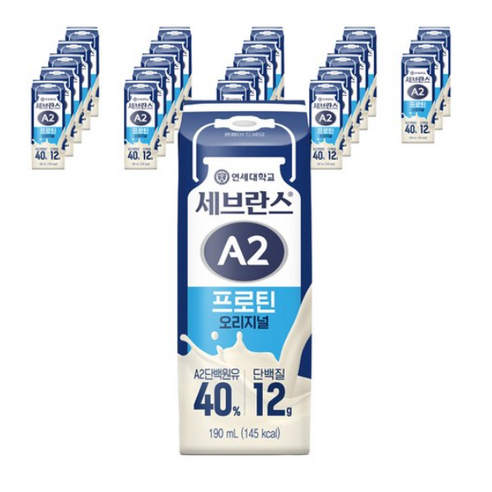 '연세우유 세브란스 A2우유 프로틴 오리지널 24팩, 190ml, 24개' 최저가 검색, 최저가 25,990원 - 할인 알림