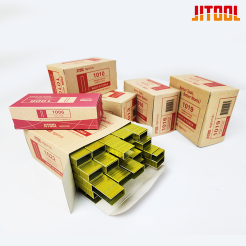 제일타카 에어타카핀 목재용 JIT-1022 전용핀 타카심 1006 1008 1010 1013 1016 1019 1022, 타카핀 ...