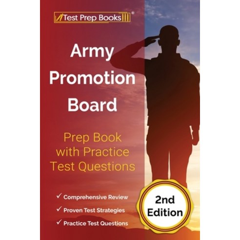 (영문도서) Army Promotion Board Prep Book with Practice Test Questions [2nd ...