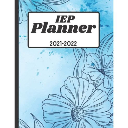 (영문도서) Special Education Teacher IEP Planeer: A Cute Undated Planner ...
