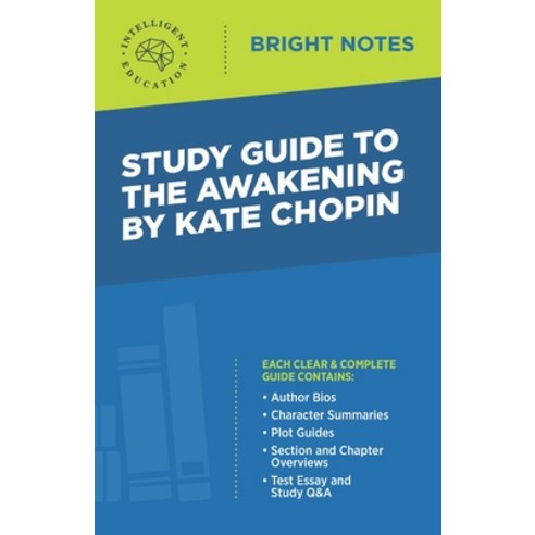 Study Guide to The Awakening by Kate Chopin Paperback, Influence ...