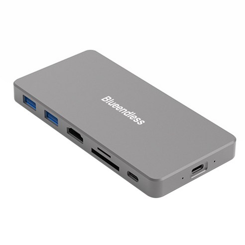 Retemporel Blueendless USB C HUB M.2 NVMe SSD 케이스 유형 C+PD+USB3.0 ...