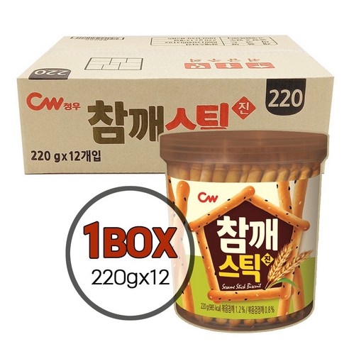 '청우식품 참깨스틱 진 1박스 (220gx12개), 220g, 1개' 최저가 검색, 최저가 41,980원 - 할인 알림
