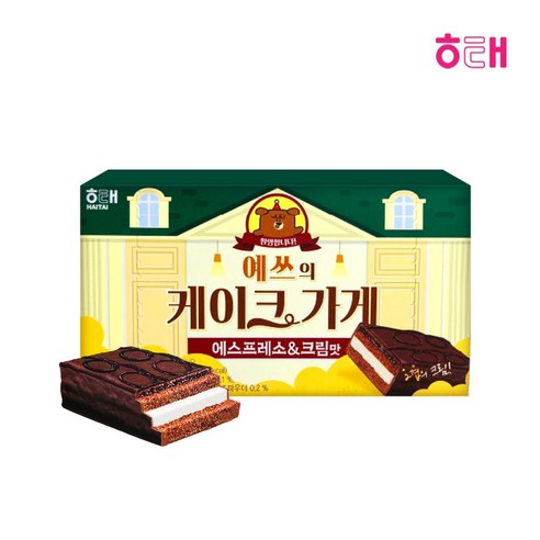 '해태 예쓰의 케이크 가게 에스프레소&크림맛 280g, 280g, 1개' 최저가 검색, 최저가 7,600원 - 할인 알림