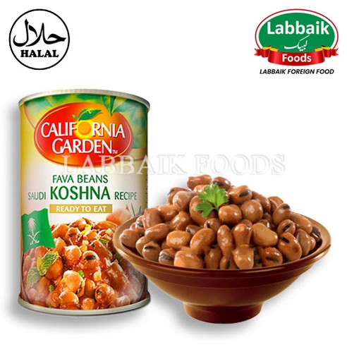 CALIFORNIA GARDEN Fava Beans Saudi Koshna Recipe 400g 사우디 코쉬나 레시페 - 농산물 ...
