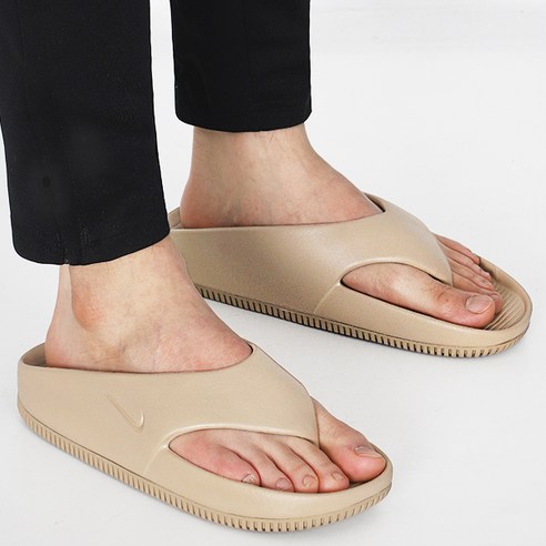 나이키 데일리 물놀이 쪼리 슬리퍼 Calm 플립플랍 카키 베이지 - 슬리퍼/쪼리 | 쿠팡