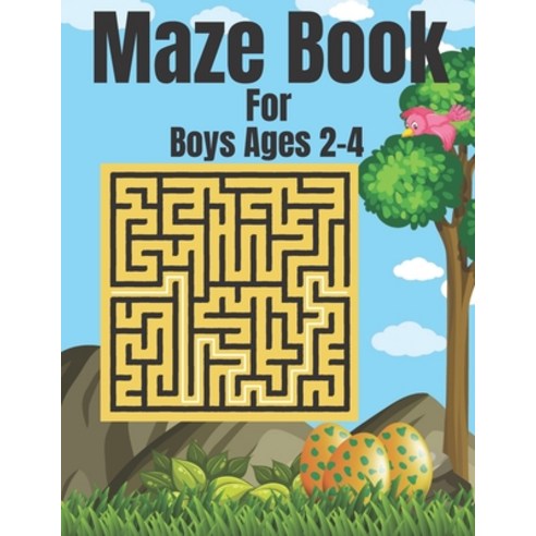 Maze Book For Boys Ages 2-4: A Maze book for kids it s Challenging ...