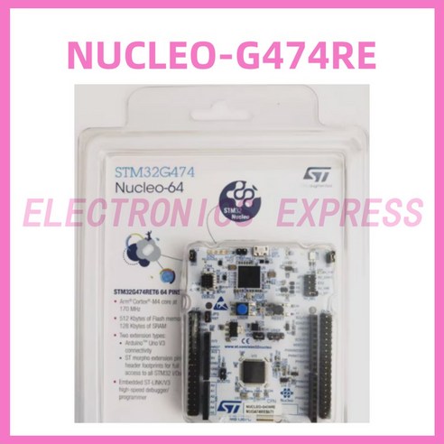 NUCLEO-G474RE ARM Nucleo-64 개발 보드 STM32 STM32G474RE MCU Arduino 및 ST morpho 지원 - 코딩완구/로봇 | 쿠팡