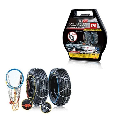 Snow Chains 155/80R14 165/70R14 175/65R14 185/55R14 185/60R14 195/50R14 ...
