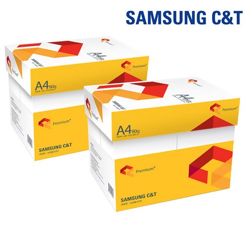 '삼성물산 프리미엄 복사용지 80g, A4, 4000매' 최저가 검색, 최저가 44,590원 - 할인 알림