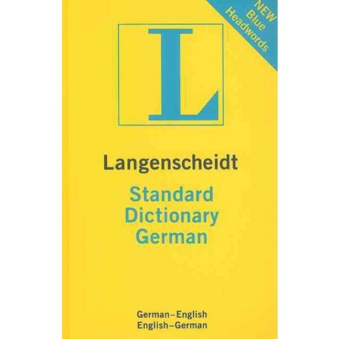 Langenscheidt Standard Dictionary German, Ingram Pub Services - 가격 변동 추적 그래프 - 역대가