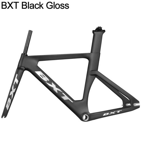 'bxt 2022 새로운 풀 카본 트랙 프레임 with fork seatpost t800 fixed gear carbon ...