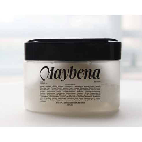 [본사정품] 메이베나 MAYBENA {품절대란템} 뽑아쓰는 마스크팩 400g(30매) 보습 진정 모공수축 세라민 B5 임산부 ...