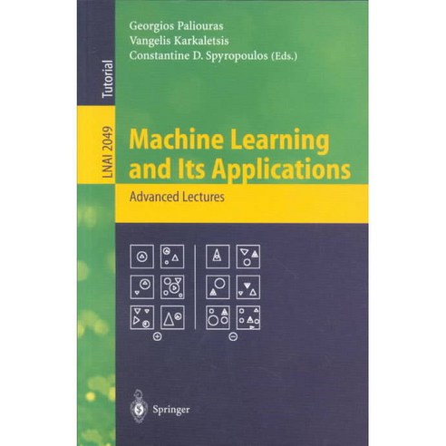 Machine Learning and Its Applications: Advanced Lectures, Springer-Verlag New Y