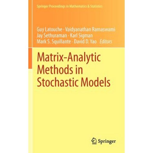 Matrix-Analytic Methods in Stochastic Models Hardcover, Springer - 가격 변동 추적 그래프