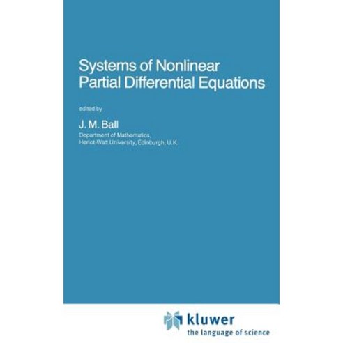 Systems of Nonlinear Partial Differential Equations Hardcover, Springer - 가격 변동