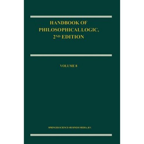 Handbook of Philosophical Logic: Volume 8 Paperback, Springer - 가격 변동 추적 그래프