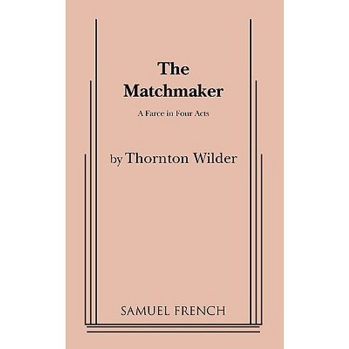 Matchmaker Paperback, Samuel French, Inc. - 가격 변동 추적 그래프 - 역대가