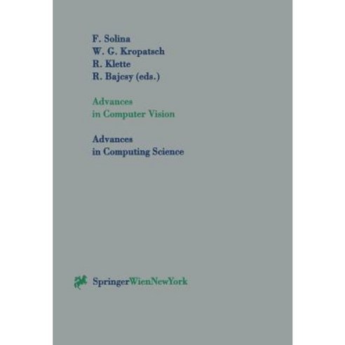 Advances in Computer Vision Paperback, Springer - 가격 변동 추적 그래프 - 역대가