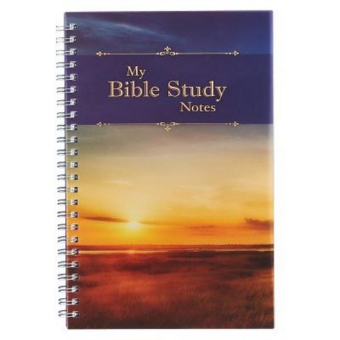 Notebook Wirebound My Bible Study Notes Spiral, Christian Art Gifts Inc ...