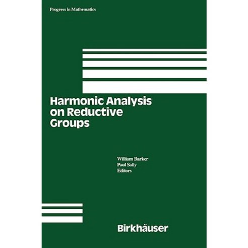 Harmonic Analysis on Reductive Groups Hardcover, Birkhauser - 가격 변동 추적 그래프 - 역대