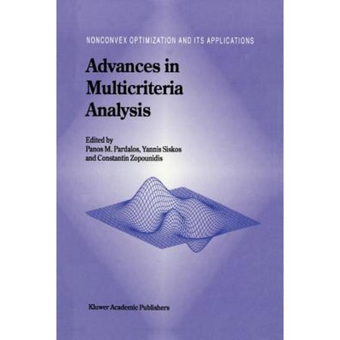 Advances in Multicriteria Analysis Paperback, Springer - 가격 변동 추적 그래프 - 역대가