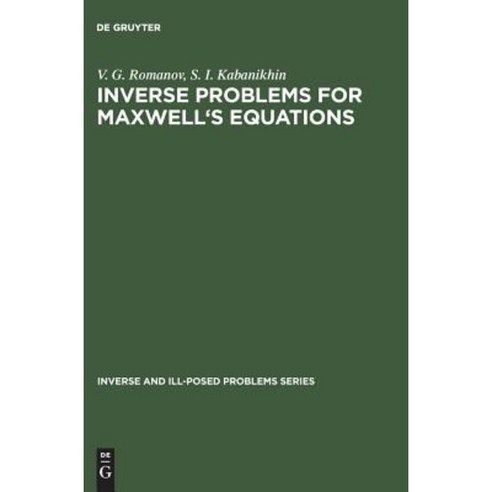 Inverse Problems for Maxwell''s Equations Hardcover, Walter de Gruyter - 가격 변동