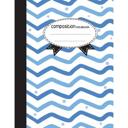 Composition Notebook 8.5 X 11 110 Pages: Blue Line: (School Notebooks ...