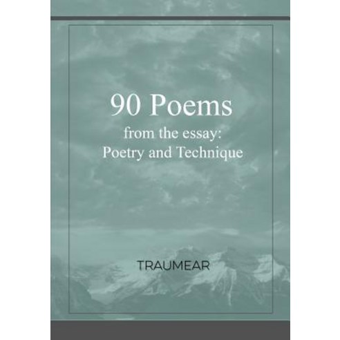 90 Poems Paperback, Lulu.com - 가격 변동 추적 그래프 - 역대가