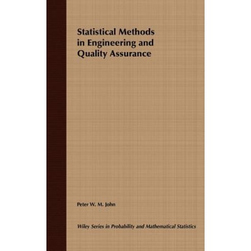 Statistical Methods in Engineering and Quality Assurance Hardcover, Wiley-Inter