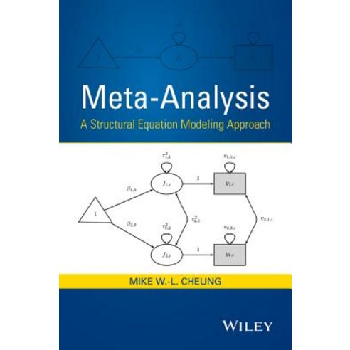 Meta-Analysis: A Structural Equation Modeling Approach Hardcover, Wiley - 가격 변동