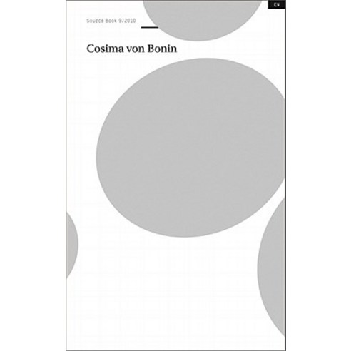 Cosima Von Bonin: Source Book 9 Paperback, Witte de with Center for ...