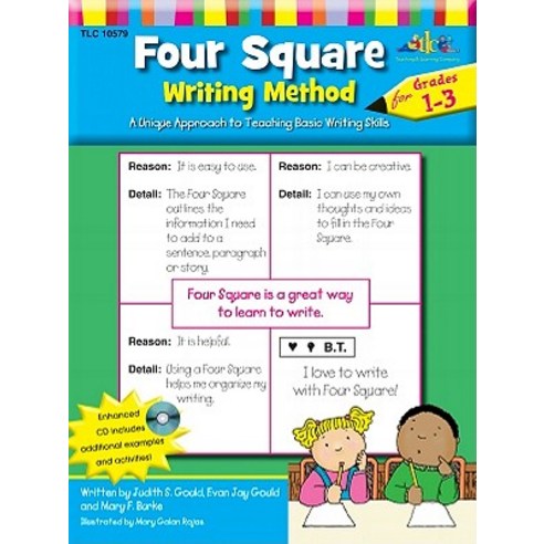Four Square: Writing Method Grades 1-3 W/Enhanced CD: A Unique Approach ...