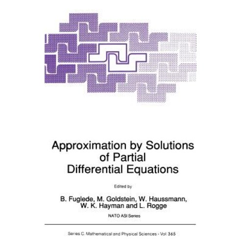 Approximation by Solutions of Partial Differential Equations Hardcover, Springer - 가격 변동 추적 그래프 ...