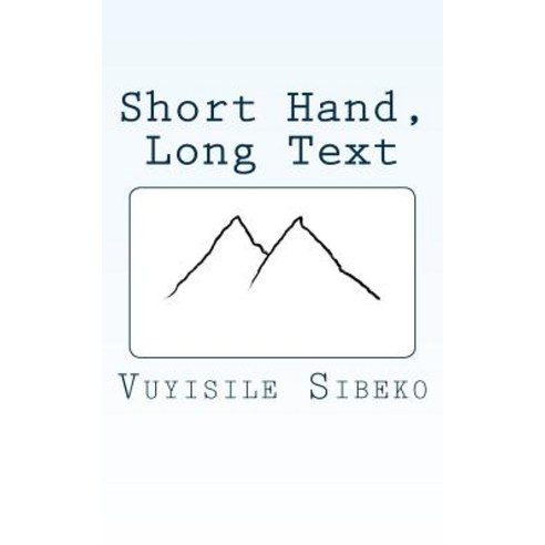 Short Hand Long Text Paperback, Createspace - 가격 변동 추적 그래프 - 역대가