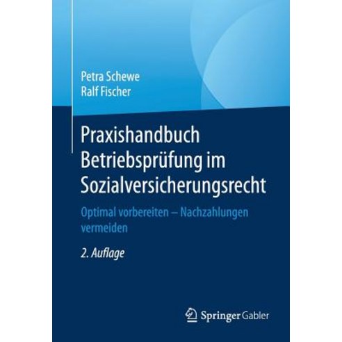 Praxishandbuch Betriebsprufung Im Sozialversicherungsrecht: Optimal ...