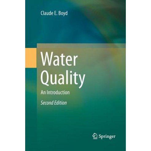Water Quality: An Introduction Paperback, Springer - 가격 변동 추적 그래프 - 역대가