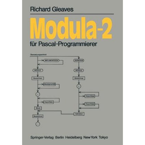 Modula-2: Fur Pascal-Programmierer, Springer - 가격 변동 추적 그래프 - 역대가