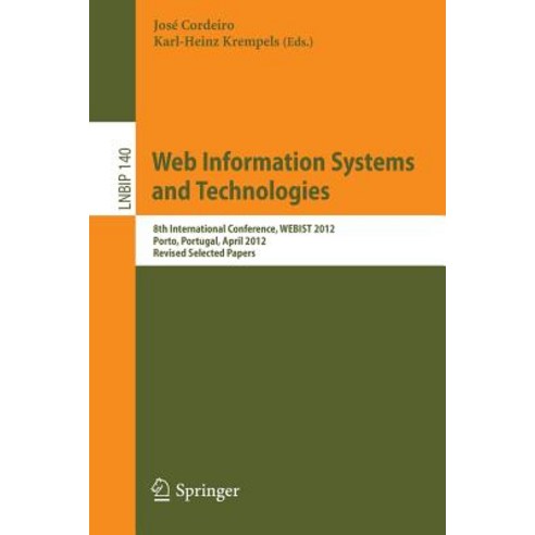 Web Information Systems and Technologies: 8th International Conference ...