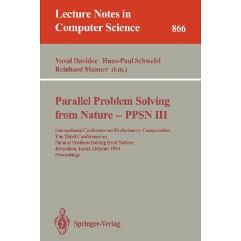 Parallel Problem Solving from Nature - Ppsn III: International ...
