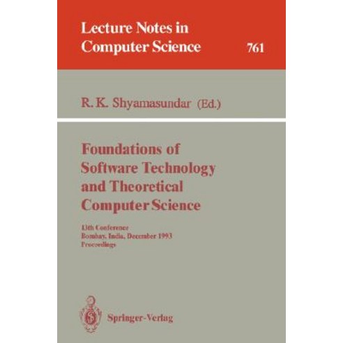 Foundations of Software Technology and Theoretical Computer Science ...