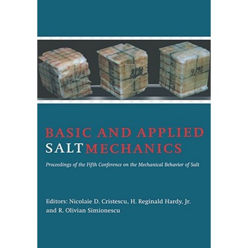 Basic and Applied Salt Mechanics: Proceedings of the 5th Conference on ...