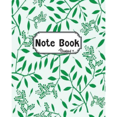 Notebook: Leaves Green2: Notebook Journal Diary 120 Lined Pages 8 X 10 ...