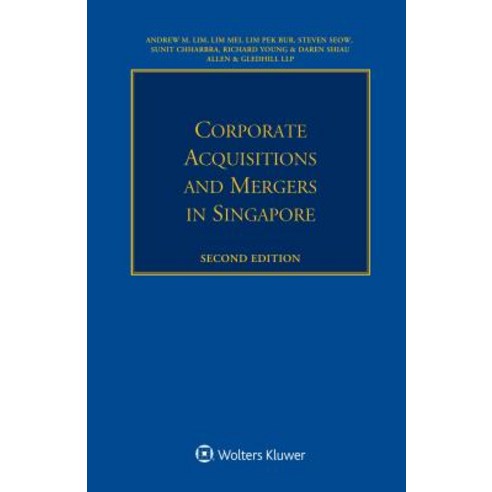Corporate Acquisitions and Mergers in Singapore Paperback, Kluwer Law ...